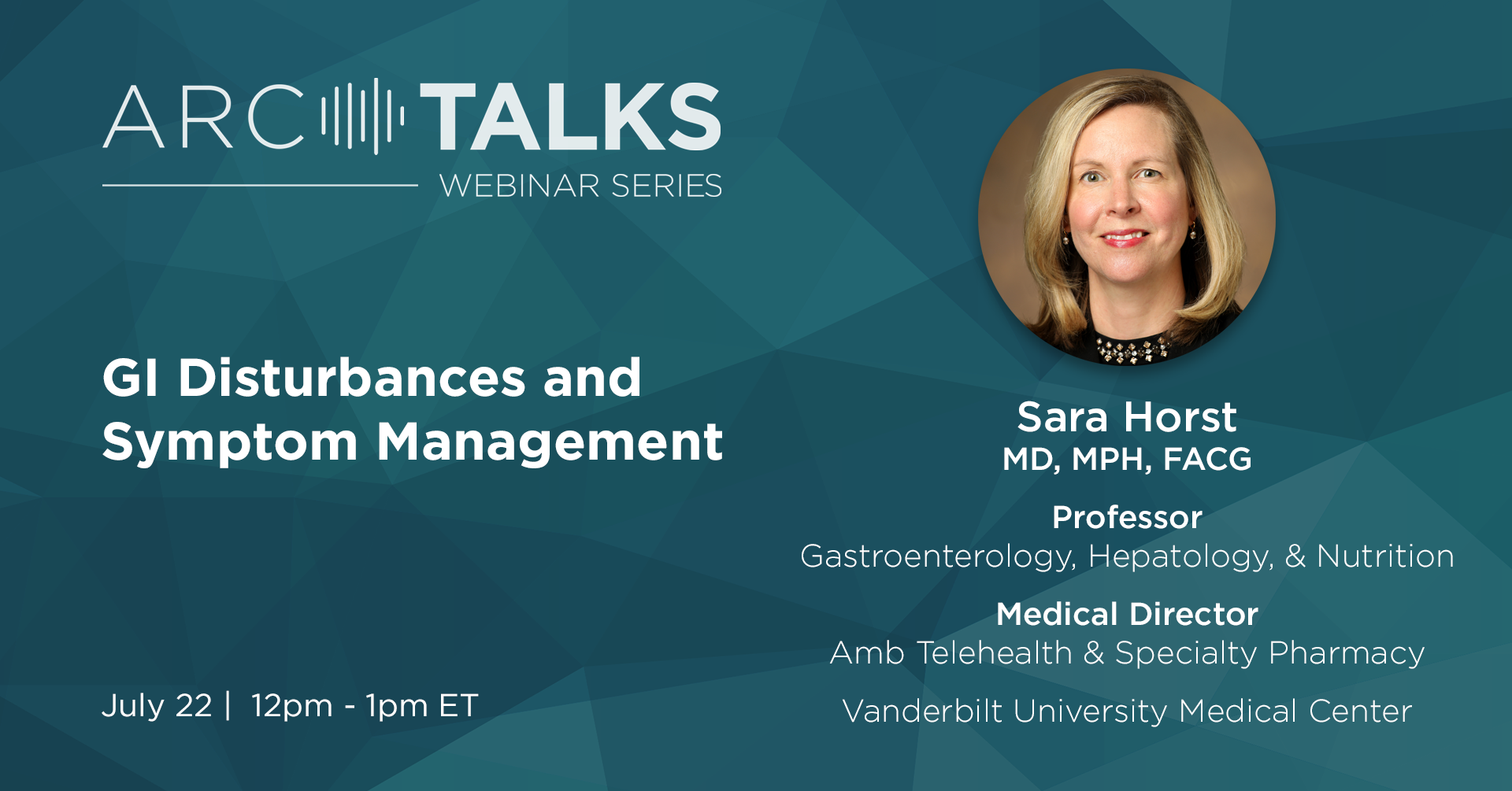 ARC TALKS: GI Disturbances and Symptom Management